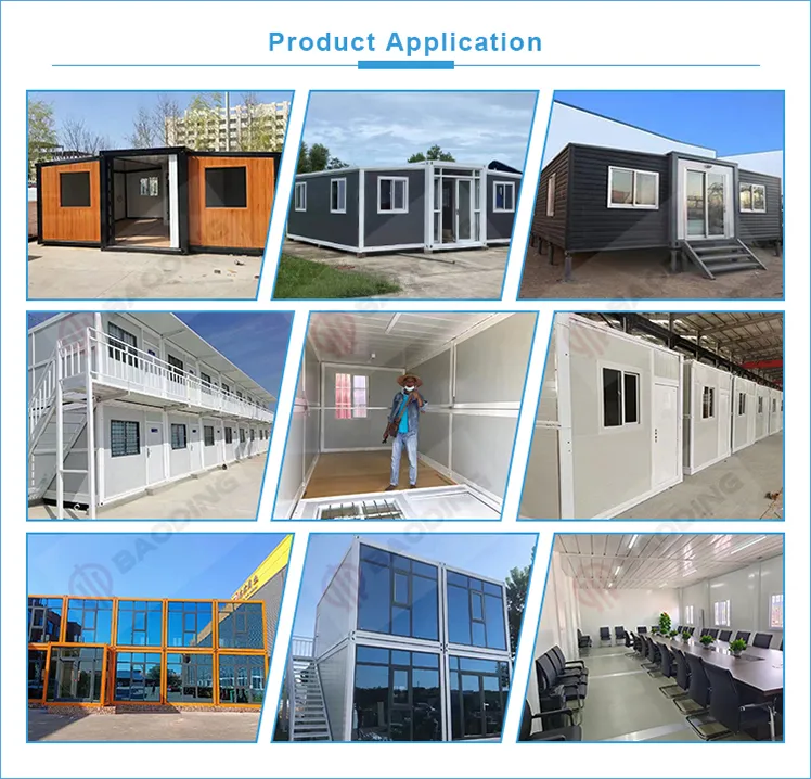 40 ft expandable container house modular prefab houses container house