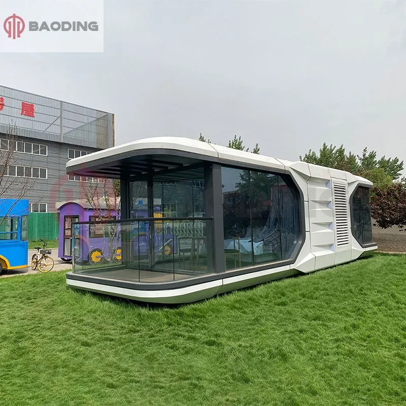 China Manufacture scenic area Luxury vessel capsule house for hotel