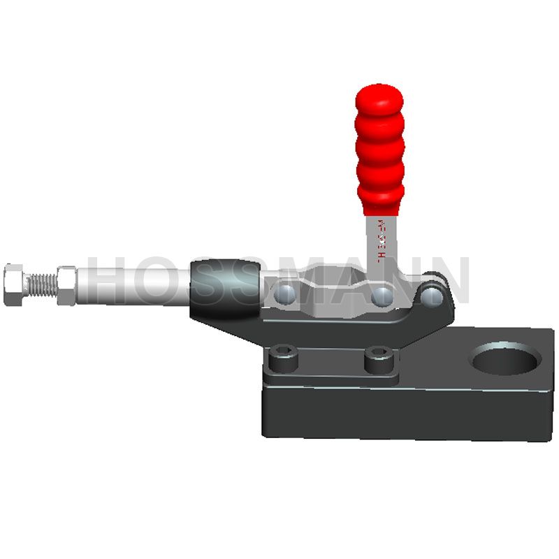 Square plate push-pull quick clamp