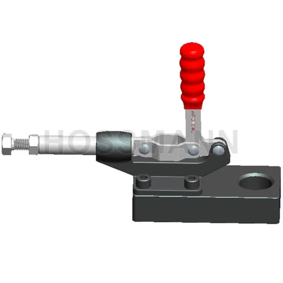 Square plate push-pull quick clamp
