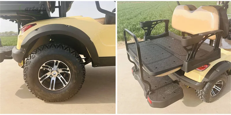 4 seater electric golf cart，4 seat forward facing golf cart