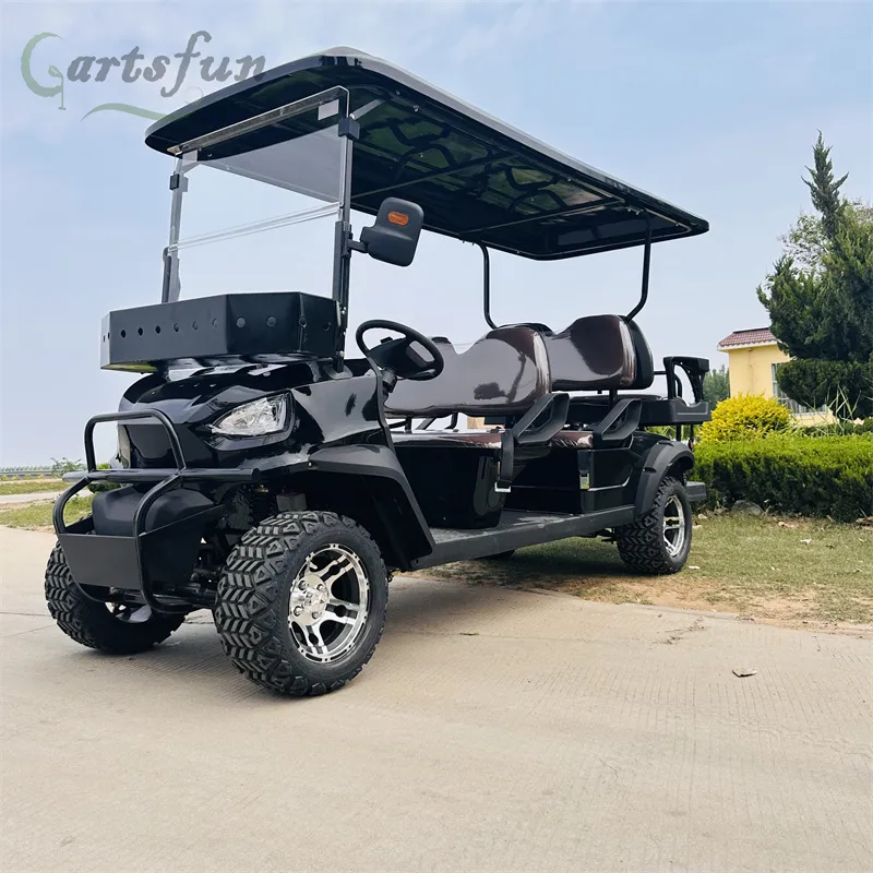 6 person golf cart,6 seater off-road electric golf carts