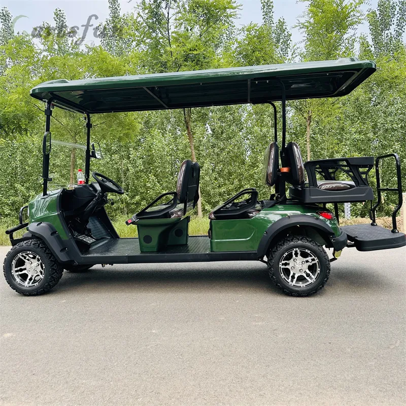 6 seater gas powered golf carts