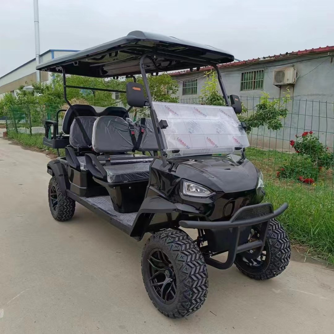 4 seat golf cart,4 seats electric lifted golf cart