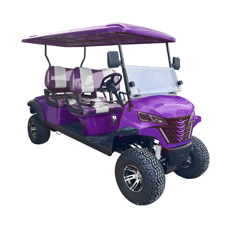 Off Road Golf Cart 4 Seater, 4 Seats 48V Lithium Battery Golf Car