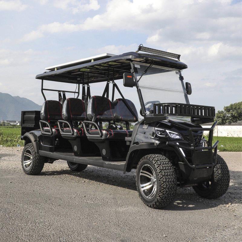 6 Seater Golf Cart,6 Passenger Lithium Battery Electric Golf Cart