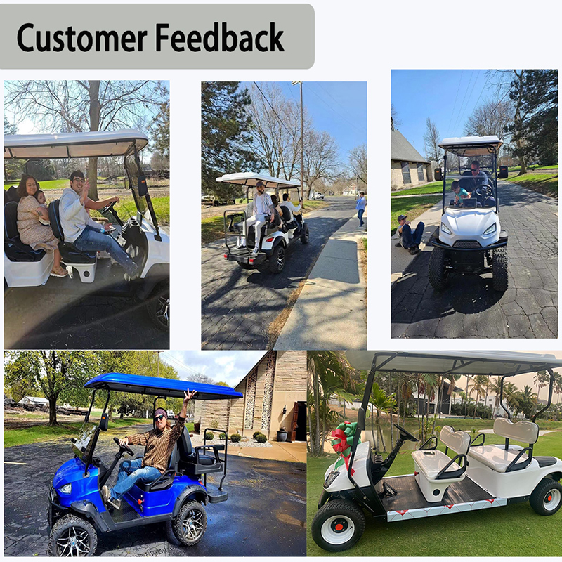 Housekeeping Linen Cart Golf Cart,2 Seats Utility Golf Cart