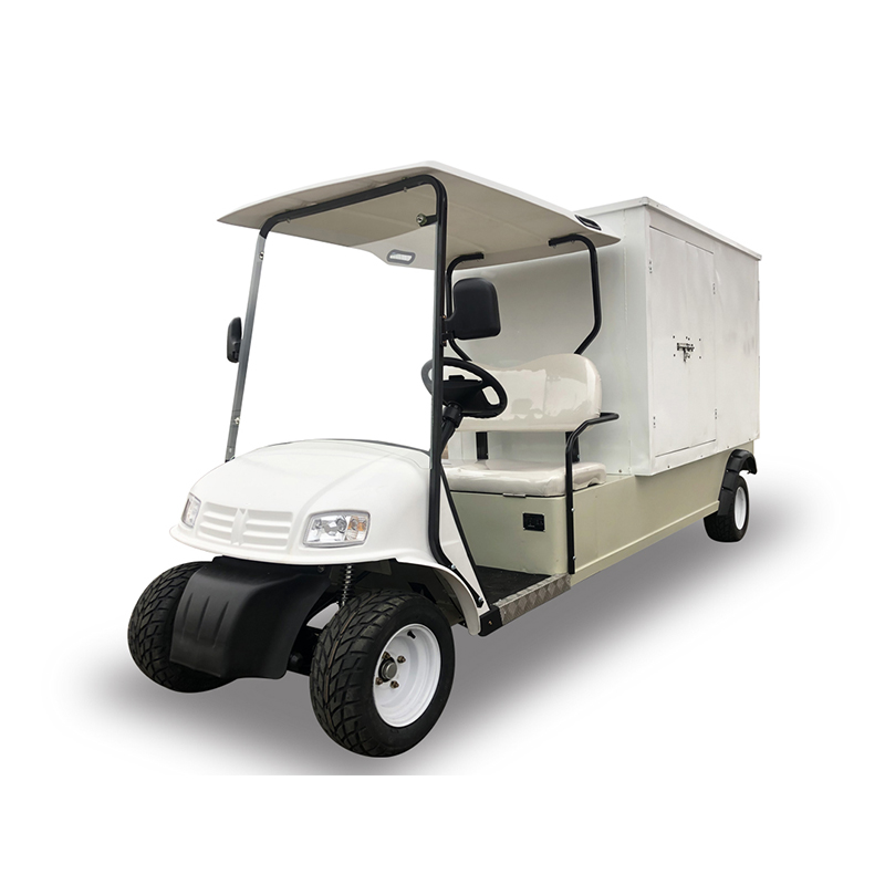 Housekeeping Linen Cart Golf Cart,2 Seats Utility Golf Cart