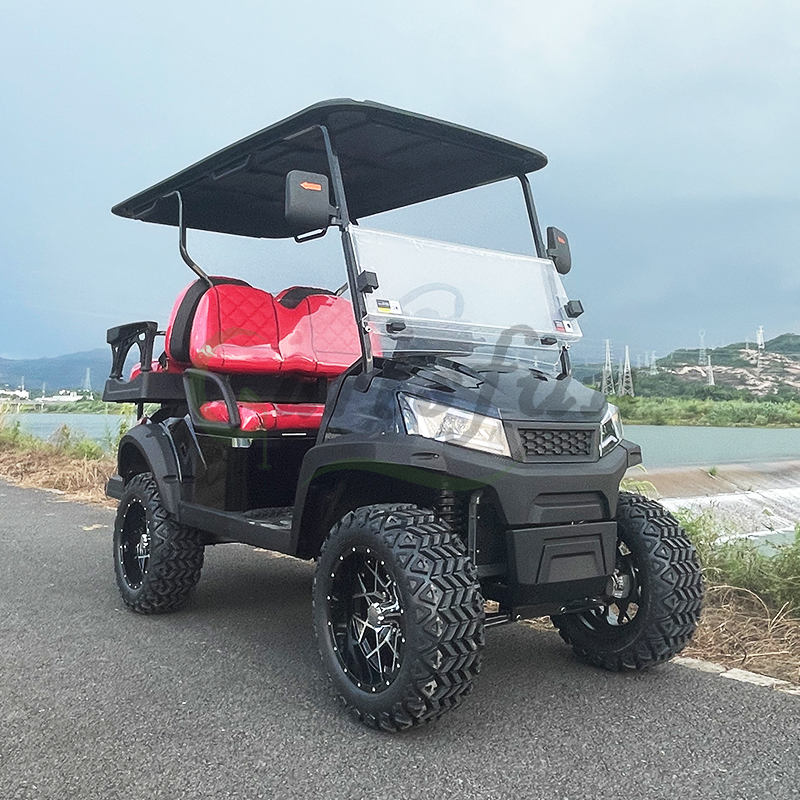 4 Person Street Legal Golf Cart, New Type Off Road Golf Carts