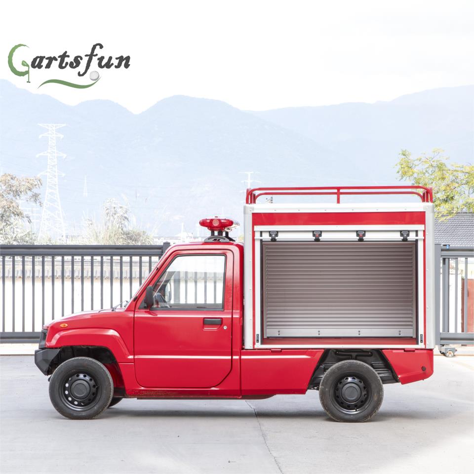 Fire Truck Golf Cart ,2 Seats Utility Golf Cart