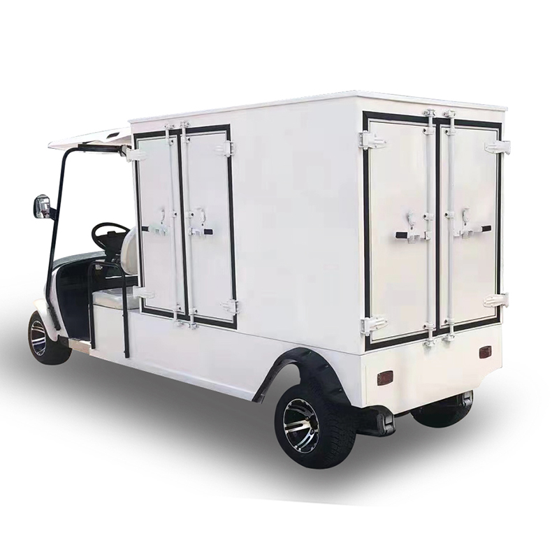 Housekeeping Linen Cart Golf Cart,2 Seats Utility Golf Cart