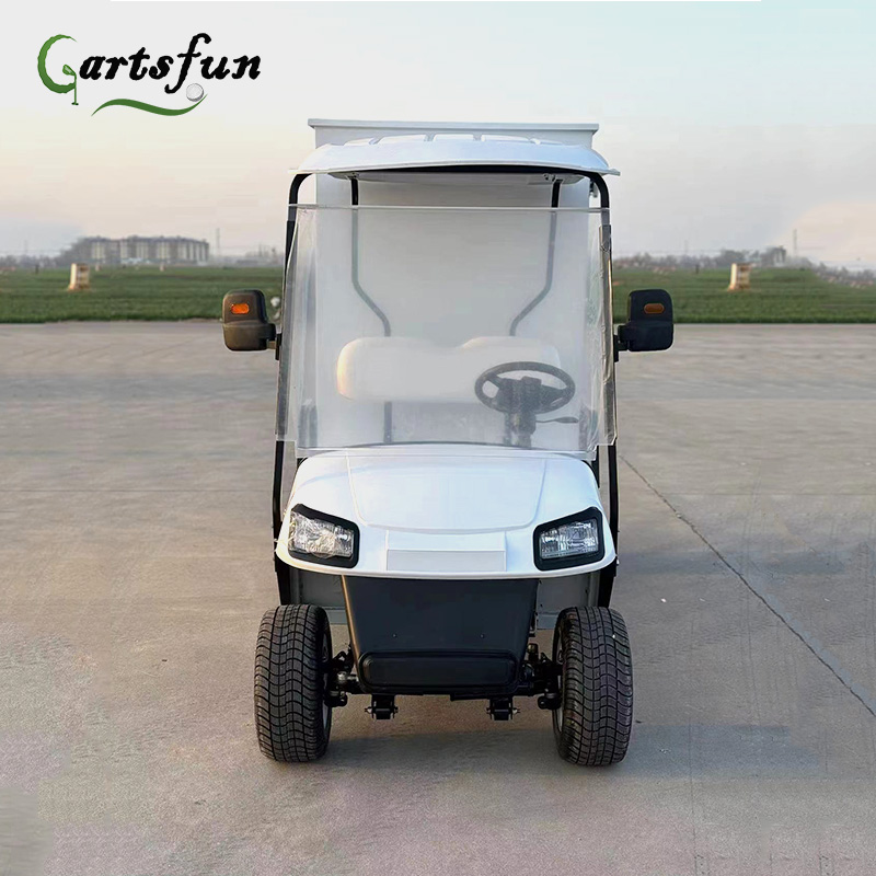 Housekeeping Linen Cart Golf Cart,2 Seats Utility Golf Cart