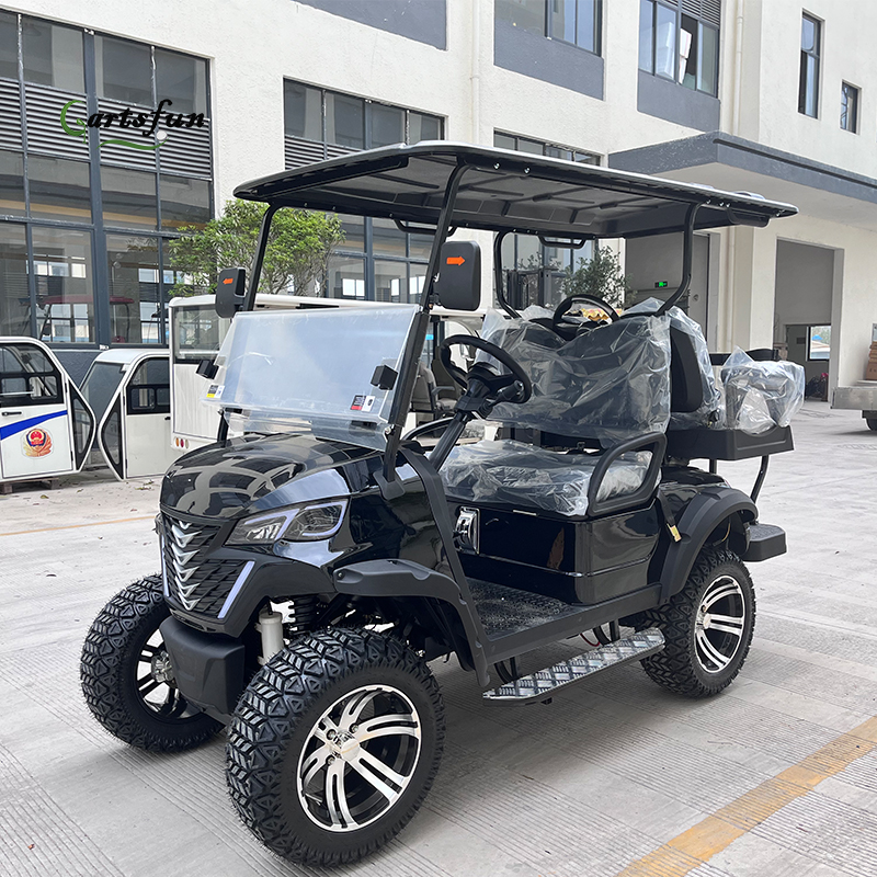 4 seat golf cart,4 seats electric lifted golf cart