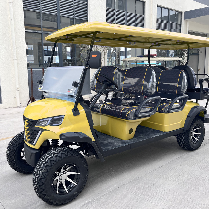 6 Seater Golf Cart,4+2 Seats Gas Powerd Golf Cart