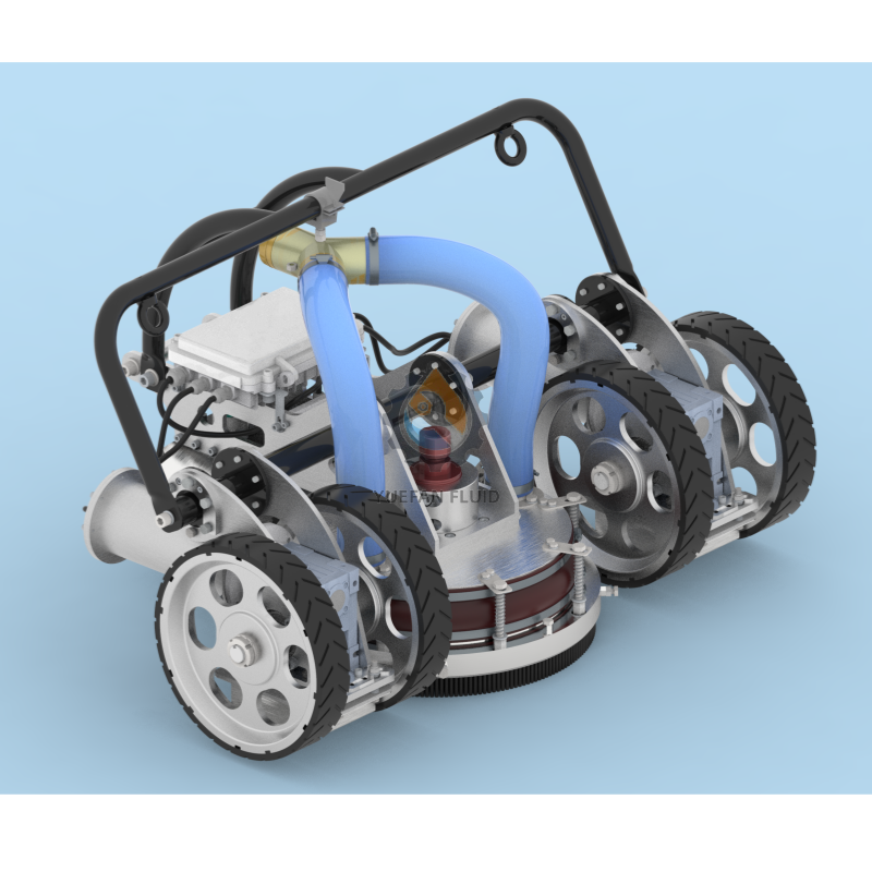 high pressure washing robot