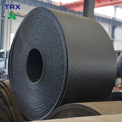 PVC fire resistance solid woven conveyor belt