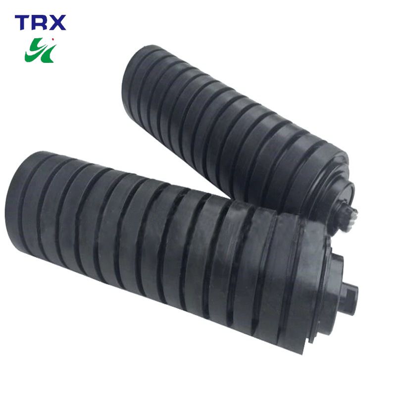 Shock Absorbing Rollers Impact and Rubber Disc Rollers