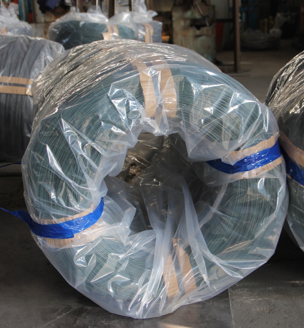 PVC PE coated steel wire, pvc wire, pe wire