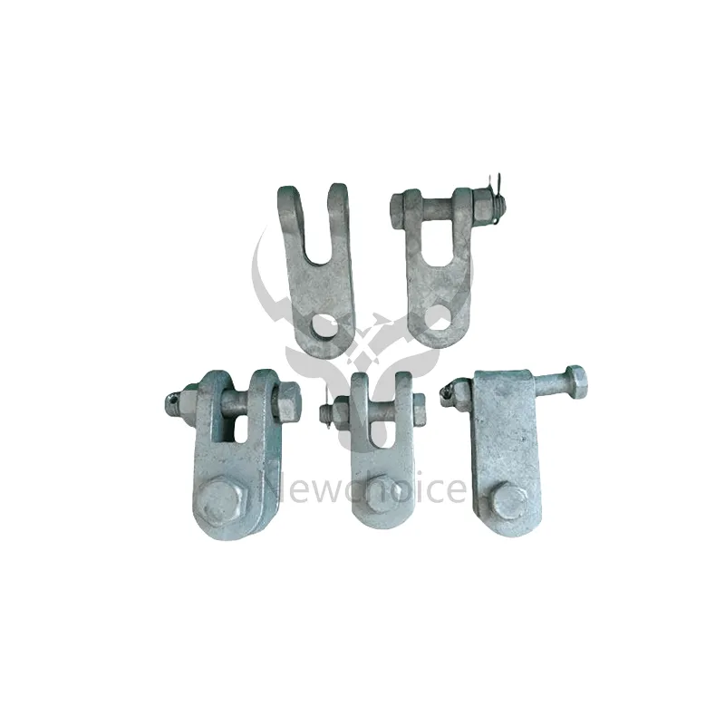 Overhead Galvanized Pole Line Hardware Thimble Clevis