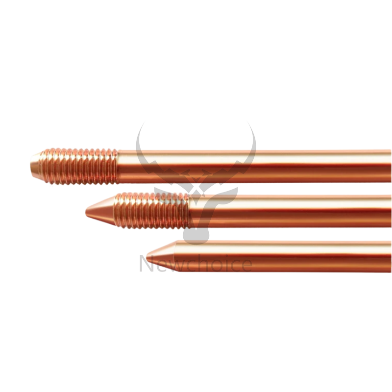 Threaded Copper Bonded Ground Rod