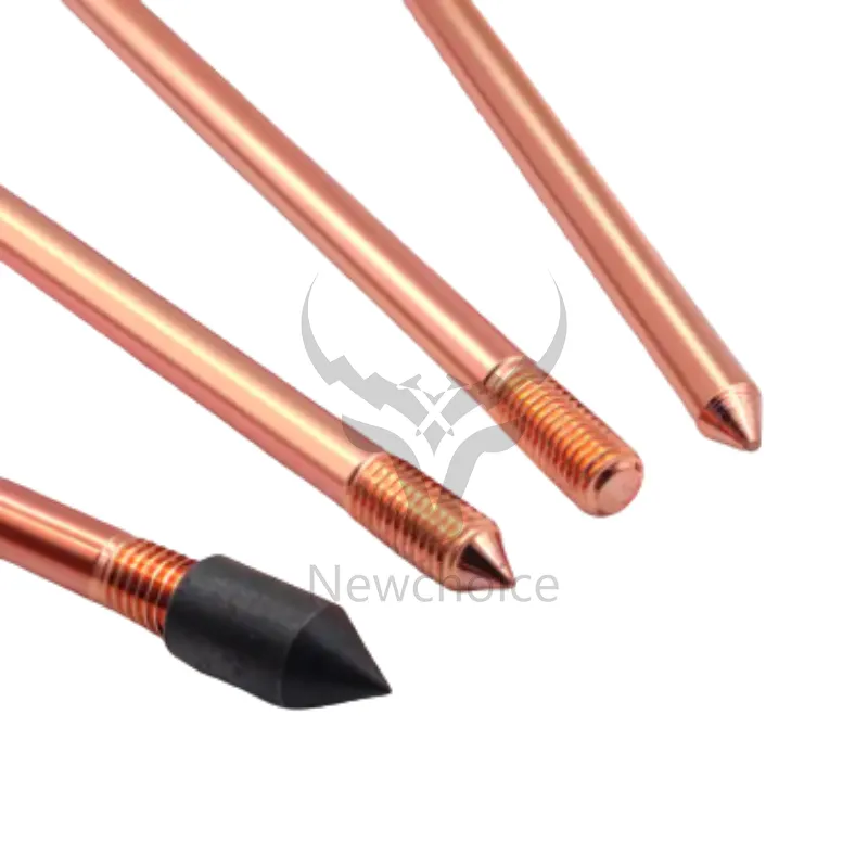 Threaded Copper Bonded Ground Rod