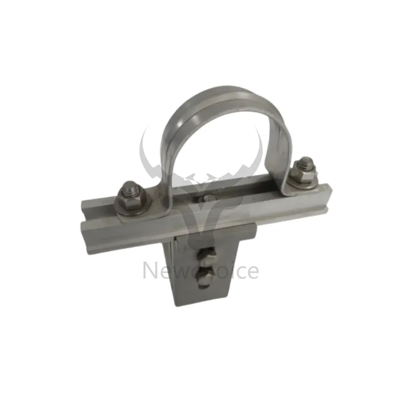 Two Piece Pipe Clamps Coupling Clamp_NewChoiceElecPower.com