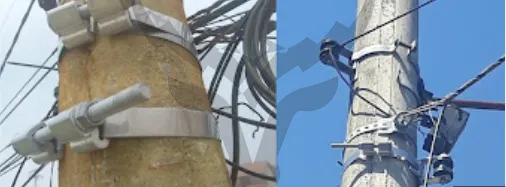 Cable Telegraph Pole Clamp_NewChoiceElecPower.com