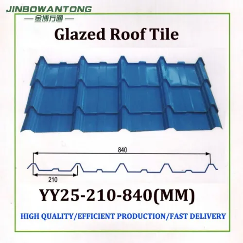 840mm Width(Glazed Roof Tile) Roofing Sheet