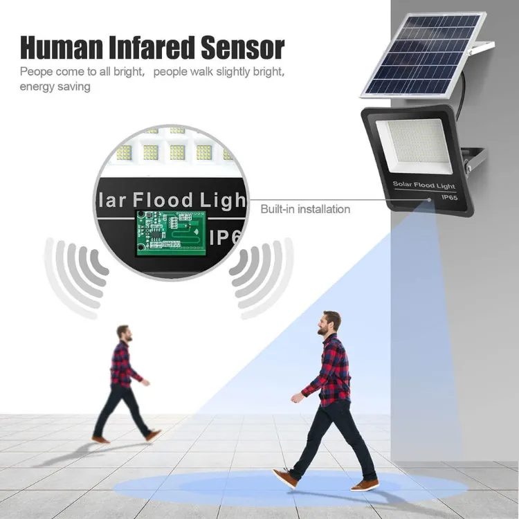 HA Solar LED Flood Light