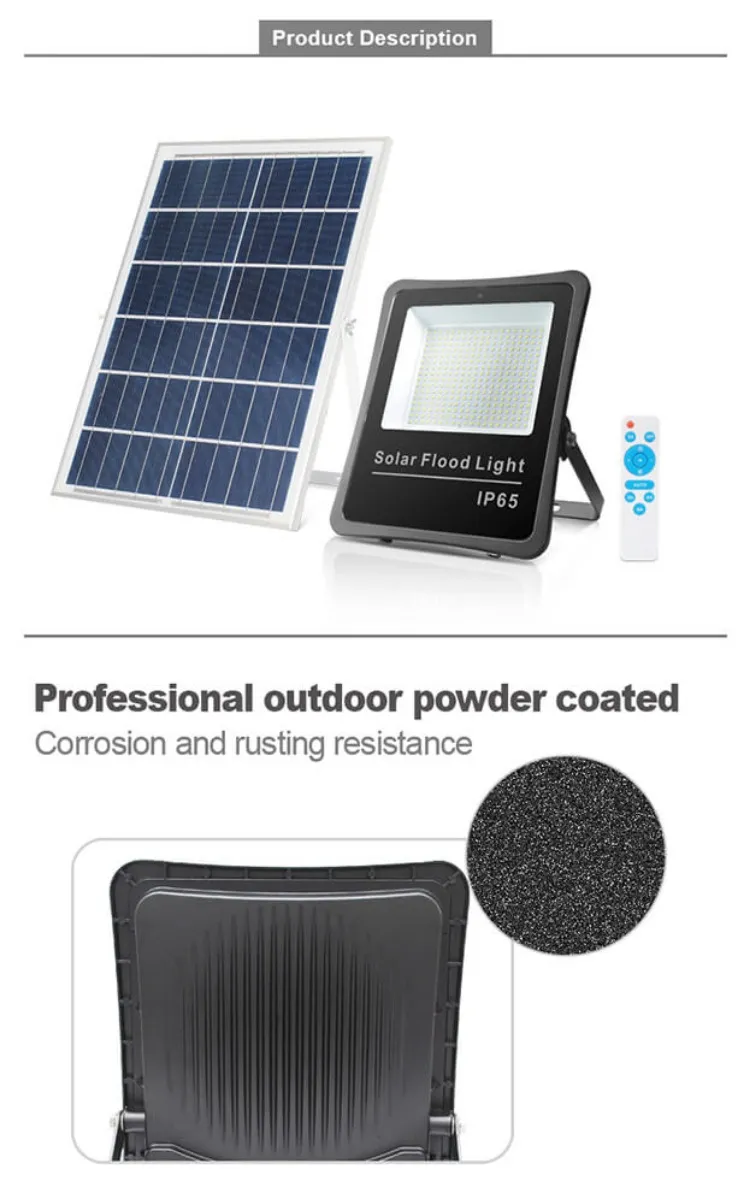 HA Solar LED Flood Light