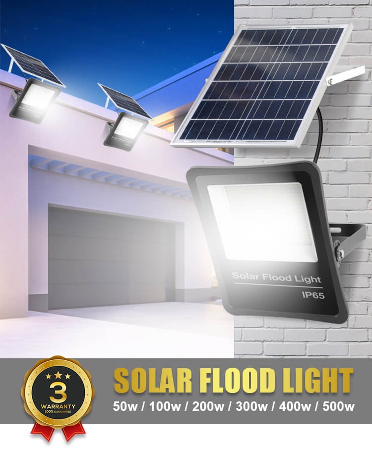 HA Solar LED Flood Light