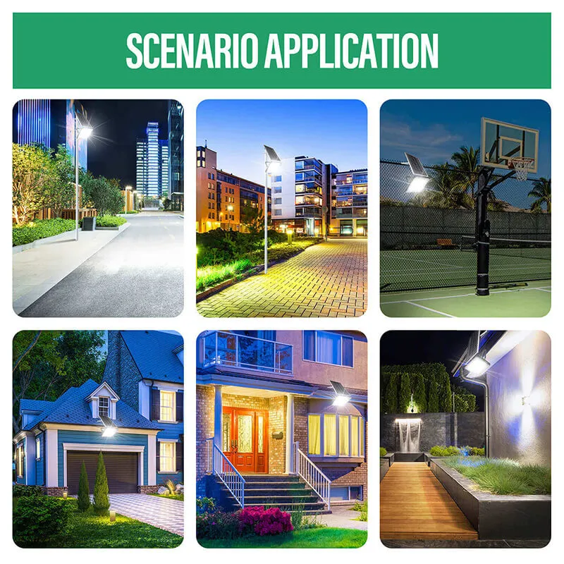 HS-HL02 Solar Flood Light（3 Colour temperature）50W / 100W 200W