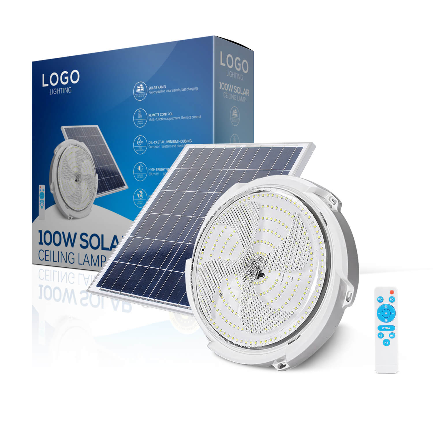 HS-SCL Solar LED Ceiling Light（100W / 200W / 300W / 400W / 500W）