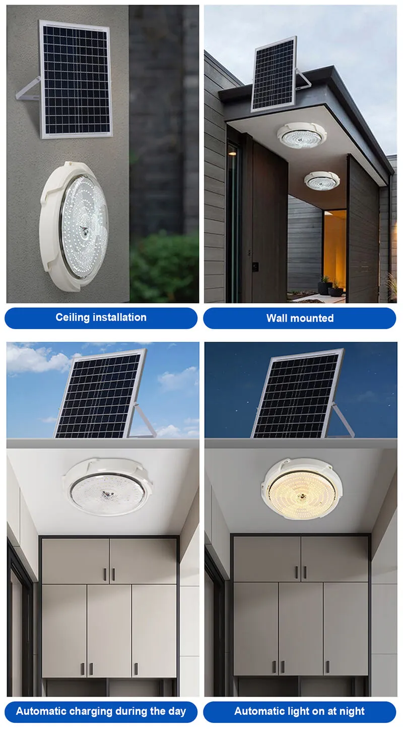 HS-SCL Solar LED Ceiling Light（100W / 200W / 300W / 400W / 500W）