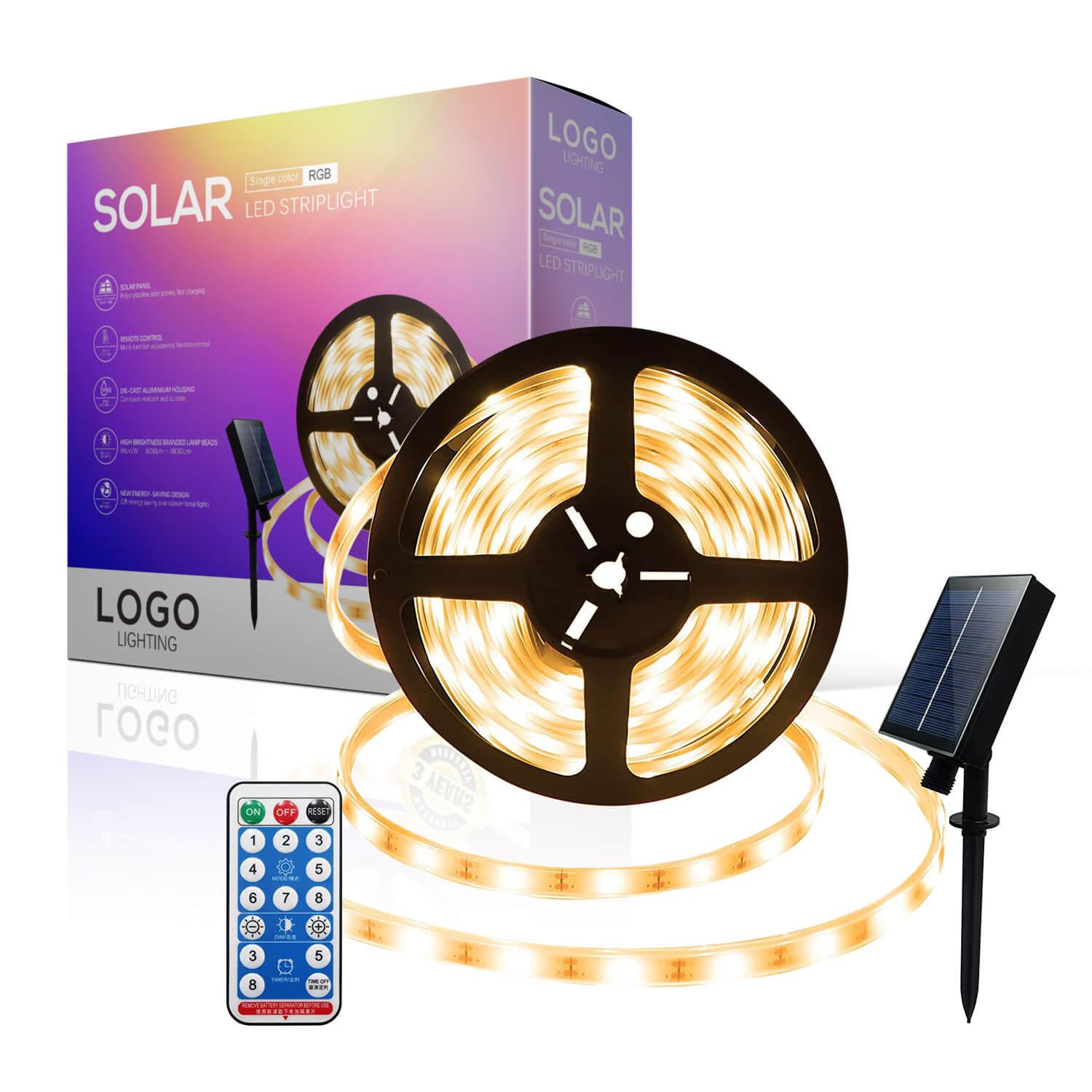 HS-STL-002（Single Color/RGB Strip Light）