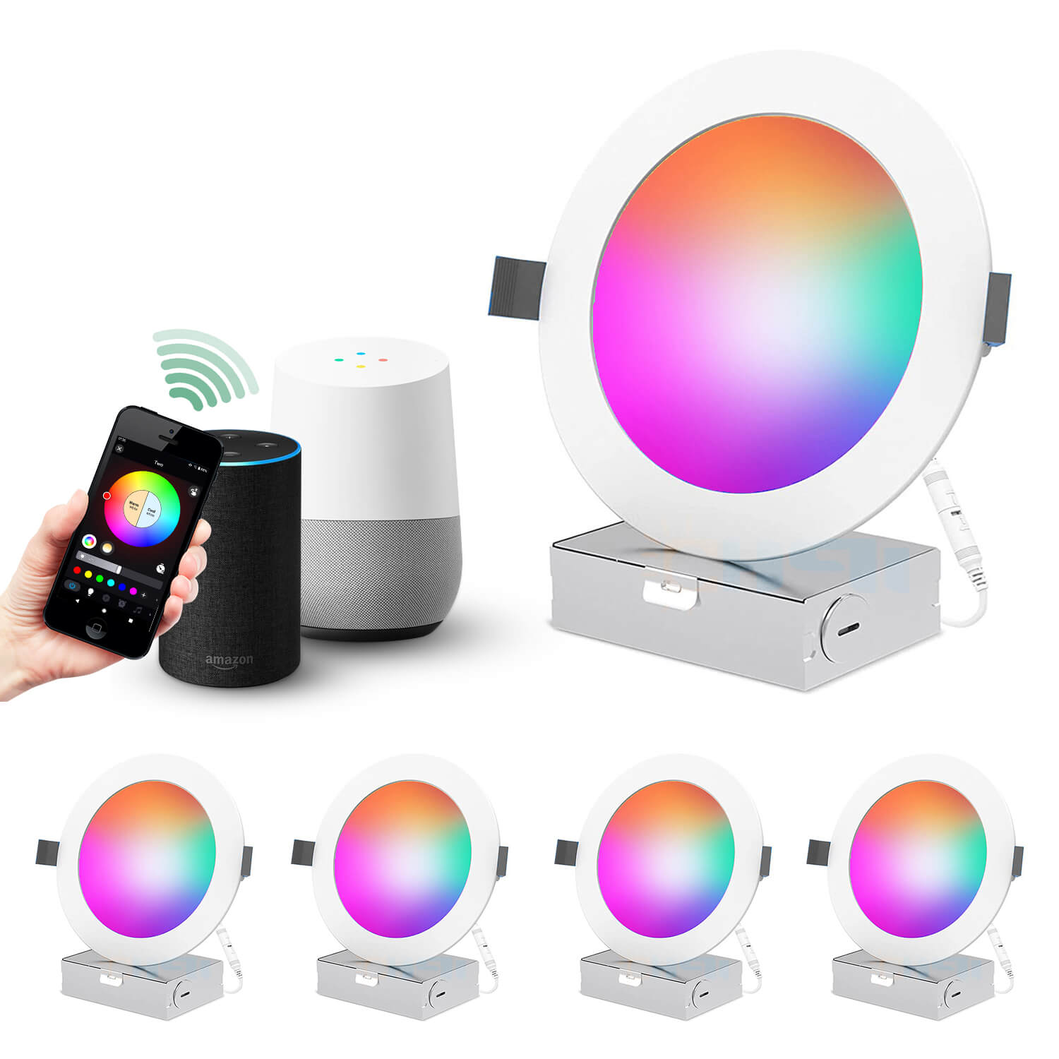 HS-BWBL-RGBWW Smart Solar Light