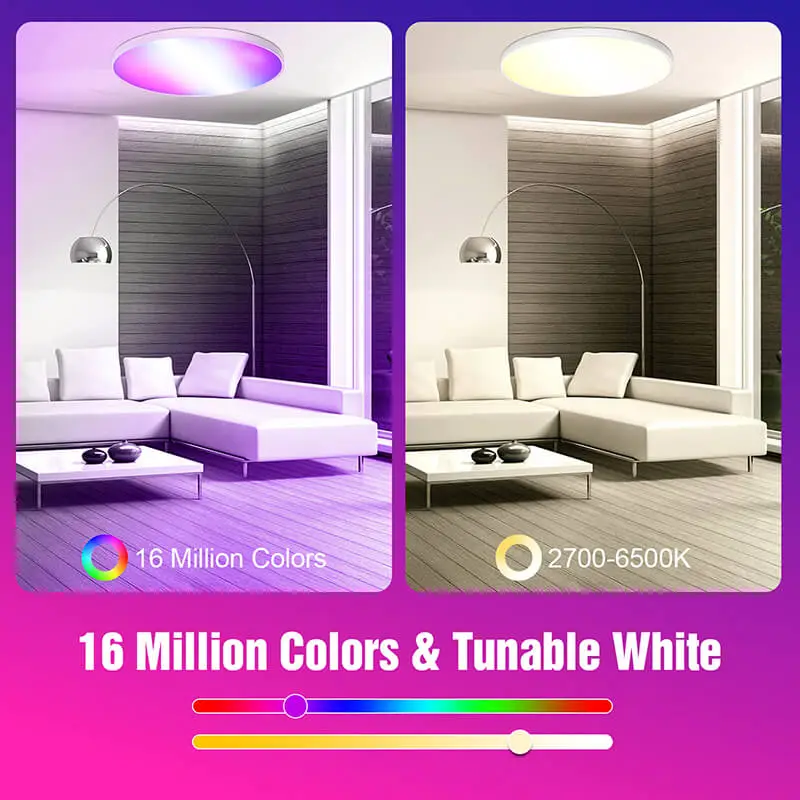 WIFI+BLE Smart Panel Light