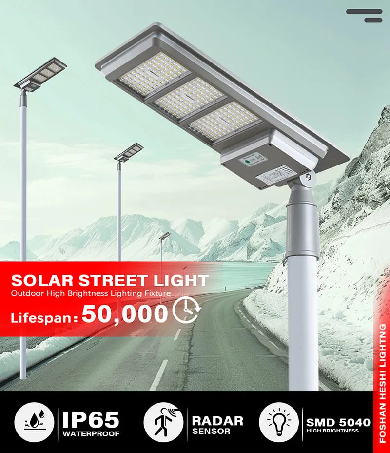 HT Solar Street Light（200W/300W/400W）