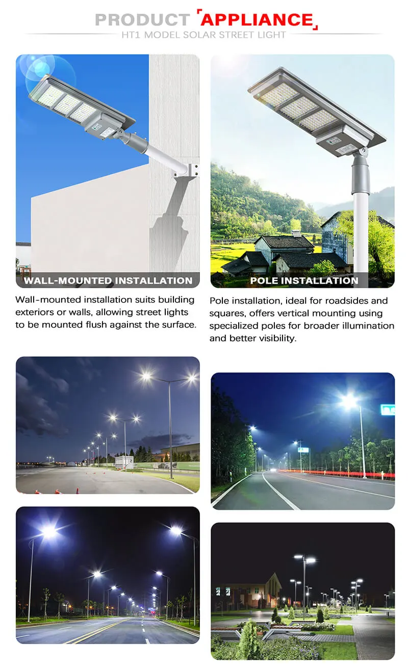 HT Solar Street Light（200W/300W/400W）
