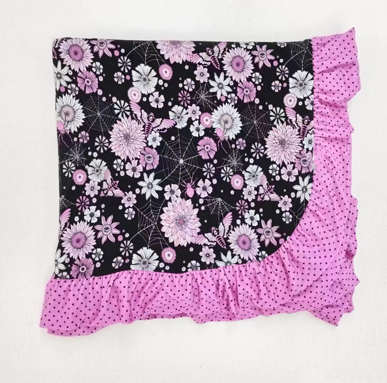 Bamboo Ruffled Blanket wholesale