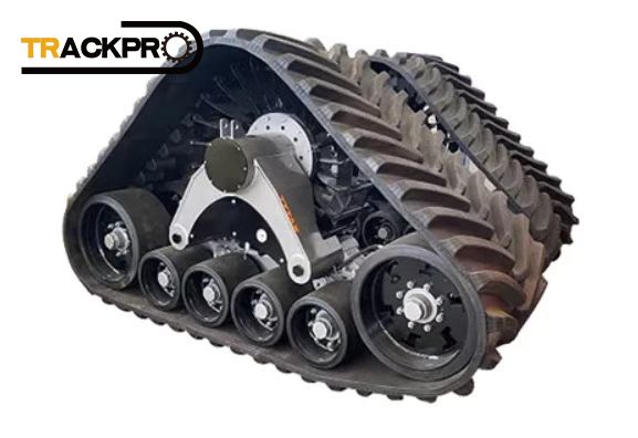Triangular Rubber Tracked Chassis for Farm/Greenhouse