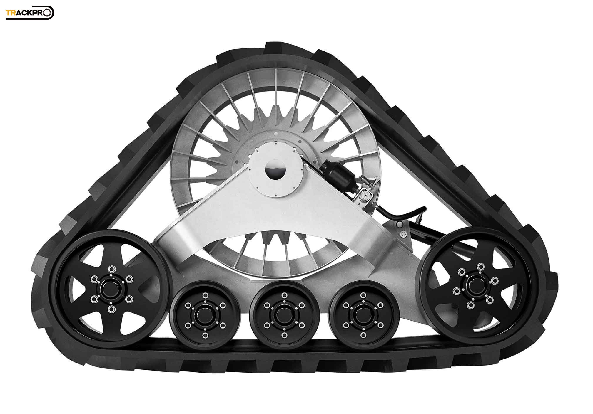Triangular Crawler Wheel Rubber Chassis