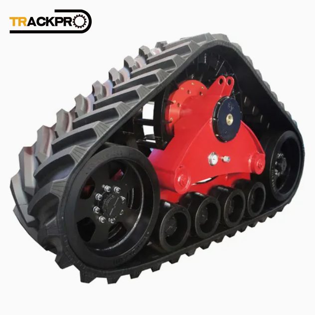 Land-friendly Triangular Track Half-link Track Rubber Chassis