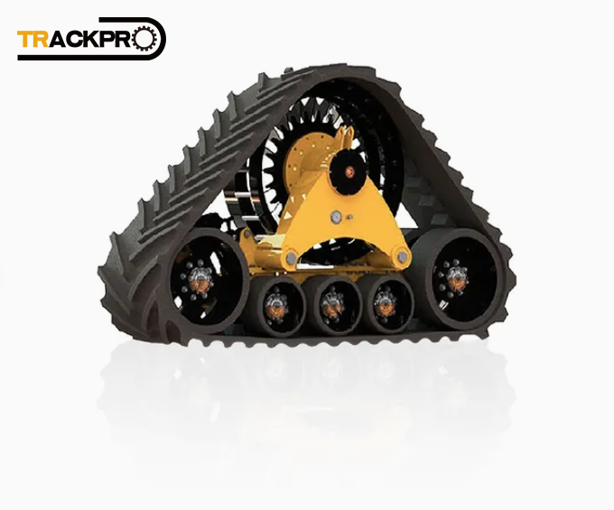 TPRT-3T Triangular Rubber Tracked Wheel Chassis for Agricultural