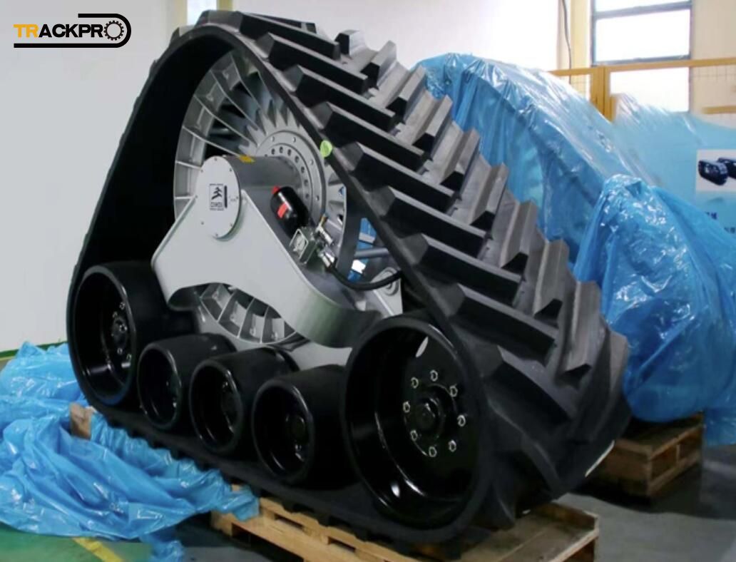 Triangle Rubber Track Chassis System for Bulldozer/Loader