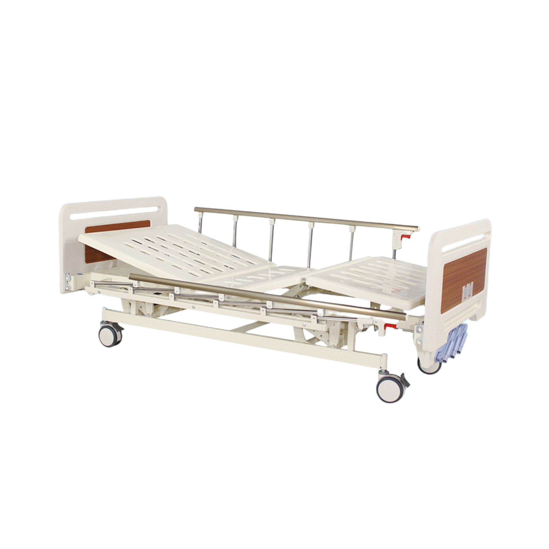 Manual three functions hospital bed,three crank hospital bed