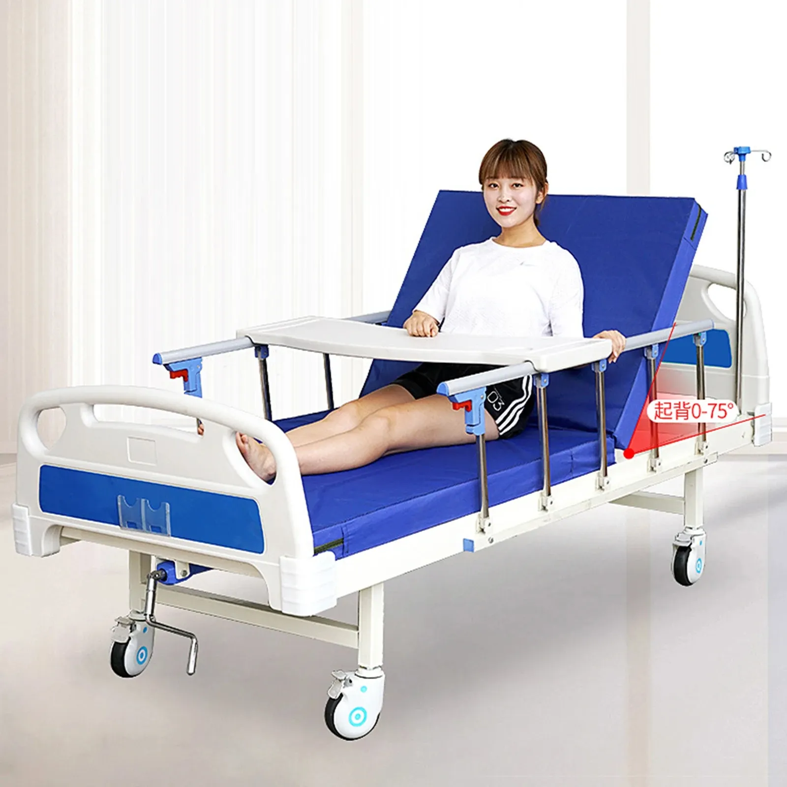 hospital bed one crank, Hospital Furniture Clinical Bed