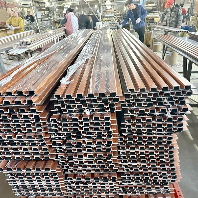 Outdoor WPC Film Coating Wall Panels