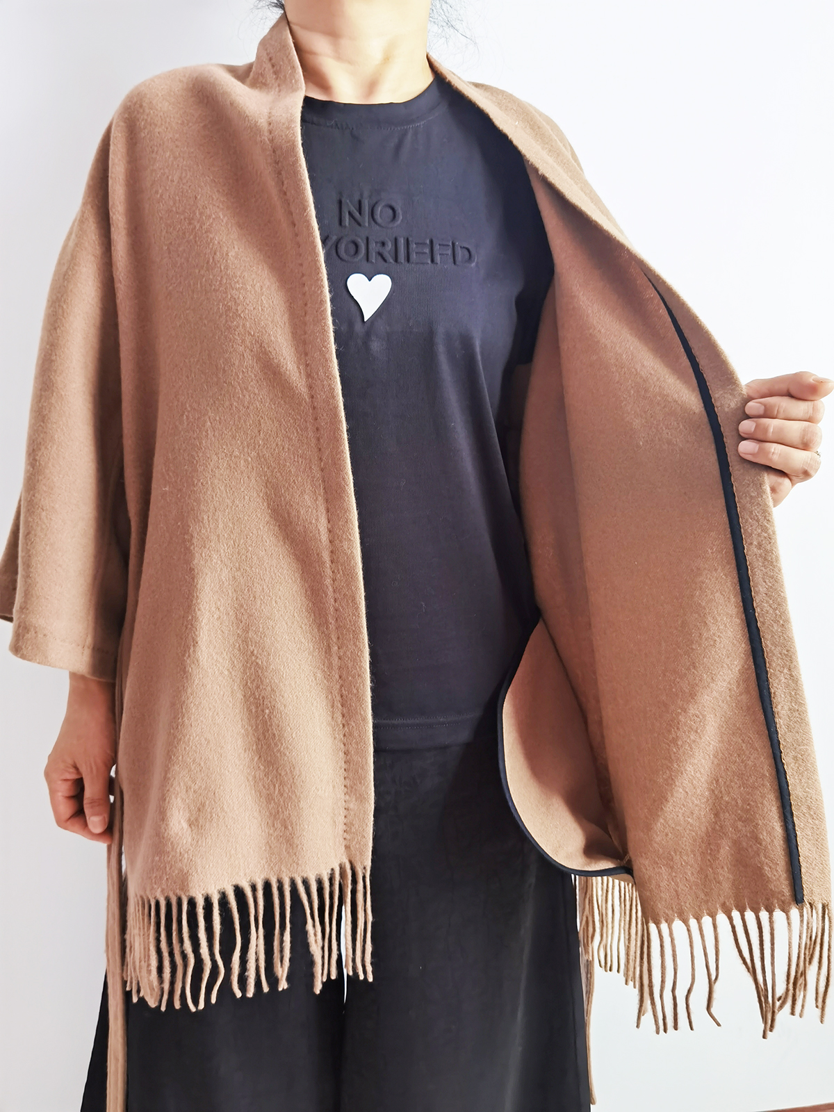 Women's woven coat