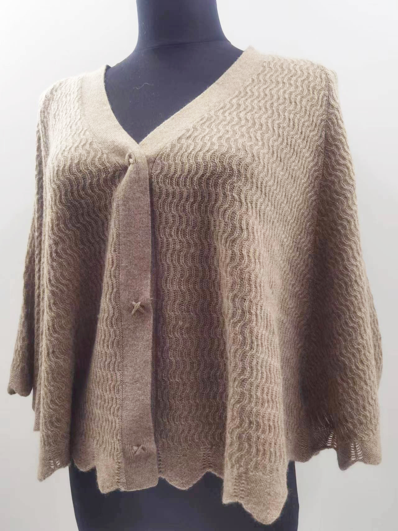 knit cape